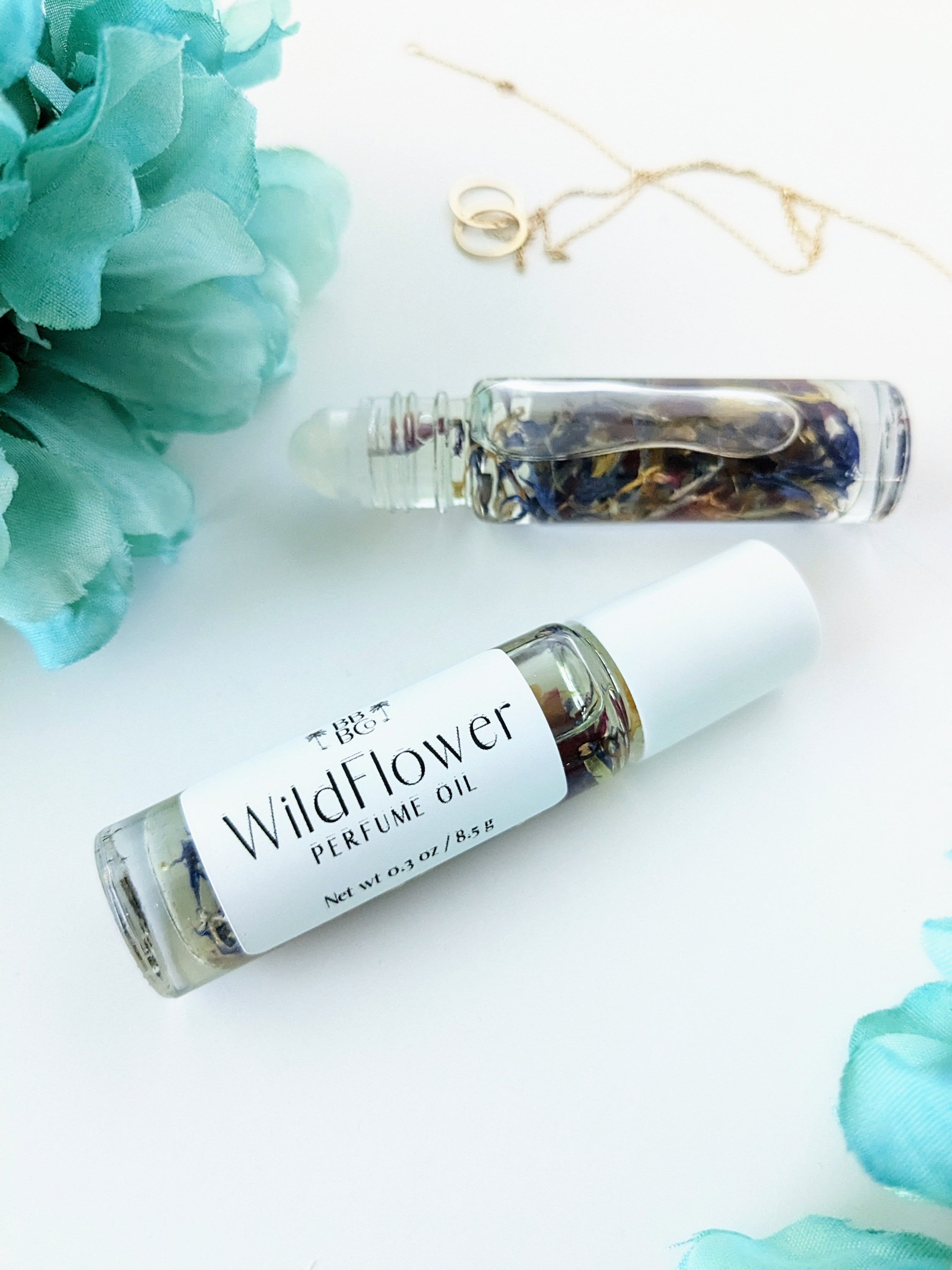 Wildflower Perfume Oil - With Florals – Beachy Bubbles Bath Co